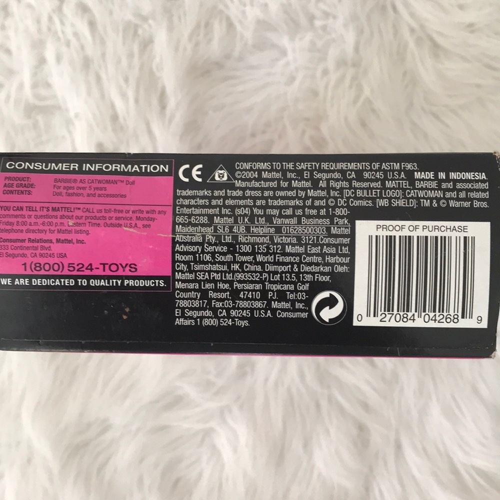 Vintage Barbie Catwoman Doll - Halle Berry 2004 - Gem